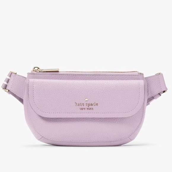 kate spade | Bags | Nwt Kate Spade Leather Rosie Belt Bag Violet Mist ...